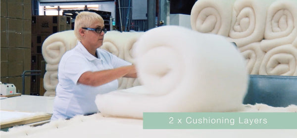 How we handcraft our mattress toppers - MiniJumbuk