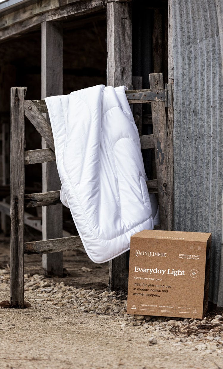 Australian Made Wool Quilts, Duvets, Toppers & Pillows | MiniJumbuk